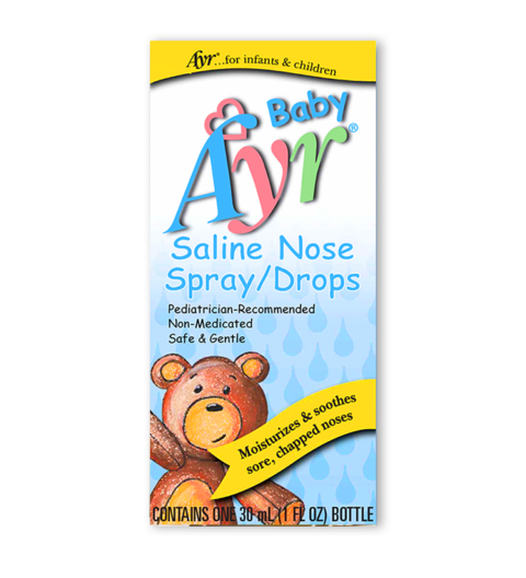 Baby Ayr Saline Nose Spray/Drops - B.F. Ascher & Company, Inc.